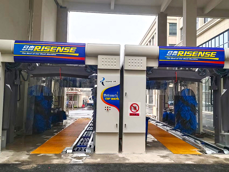 9 Brush Car Wash System | Vehicle Wash Equipment | Risense